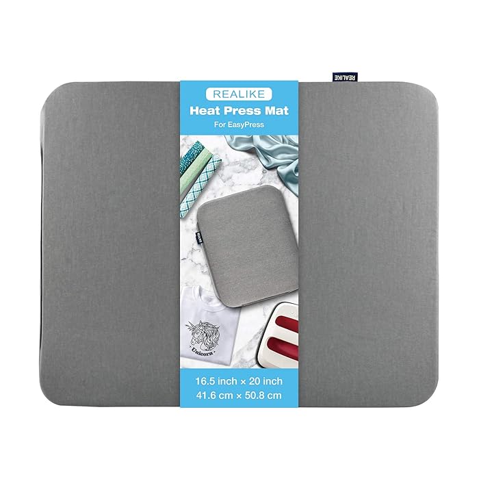Buy REALIKE Heat Press Mat for Cricut EasyPress Machines(16x20 inch ...