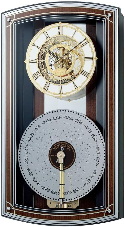 Amazon.com: Rhythm Clocks Baron Music Box - Model #4MH848-R06: Wall ...