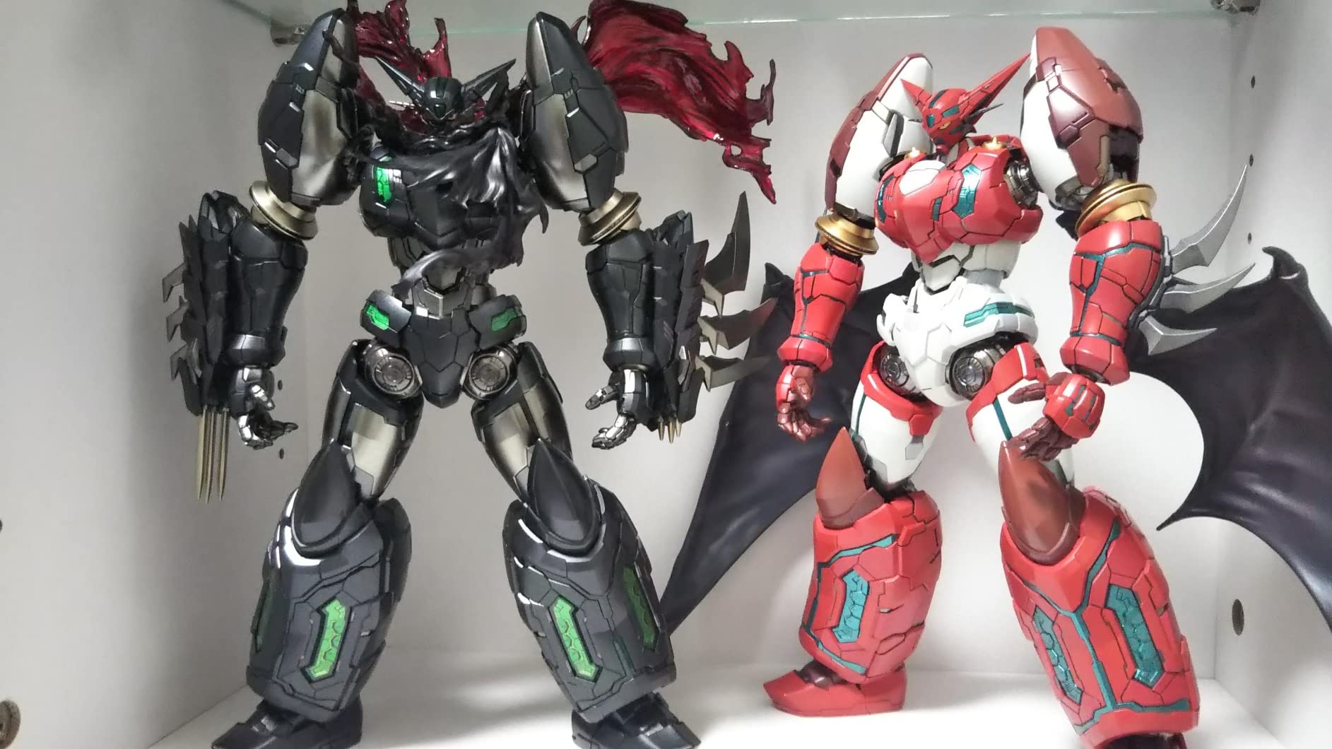 Amazon | C&A Global Ltd. x CCSTOYS 鉄魄[MORTAL MIND]シリーズ 『真ゲッターロボ 世界最後の日』 真ゲッター1 ブラック PVC&ABS&POM ...