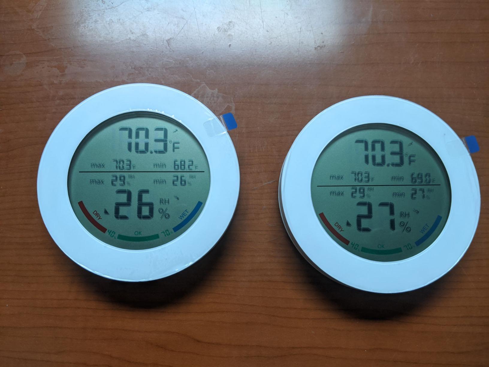 Amazon.com: ORIA Digital Humidity Thermometer, Temperature Humidity ...