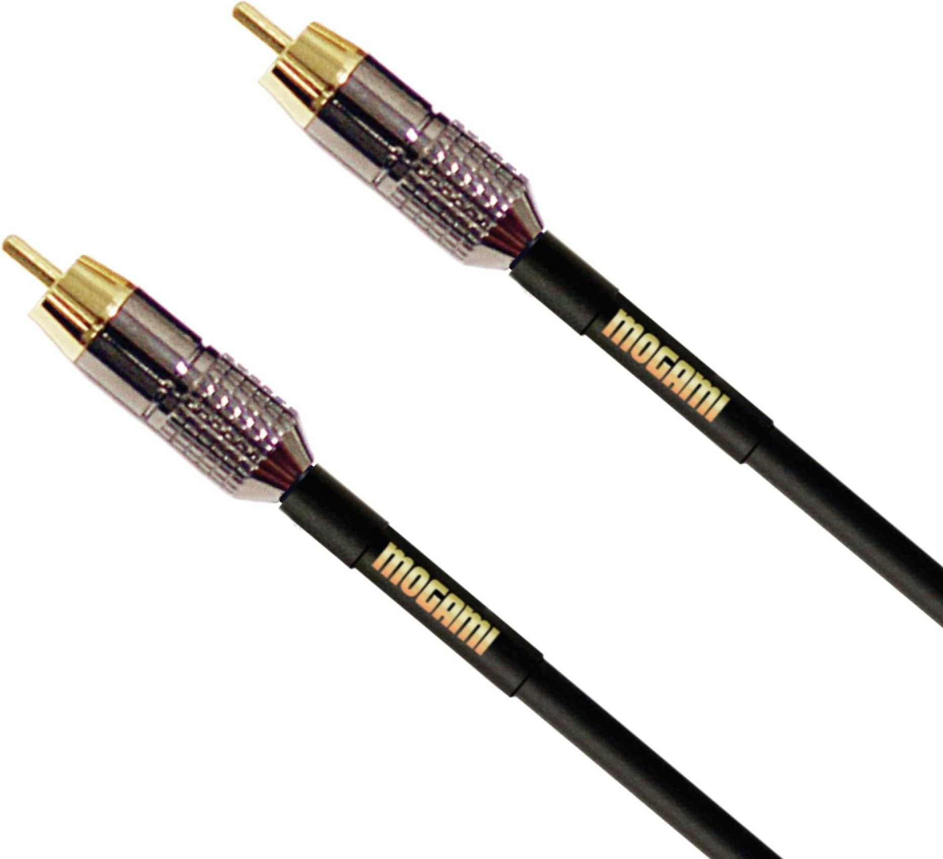 Amazon.com: Mogami GOLD RCA-RCA-12 Mono Audio/Video Patch Cable, RCA ...