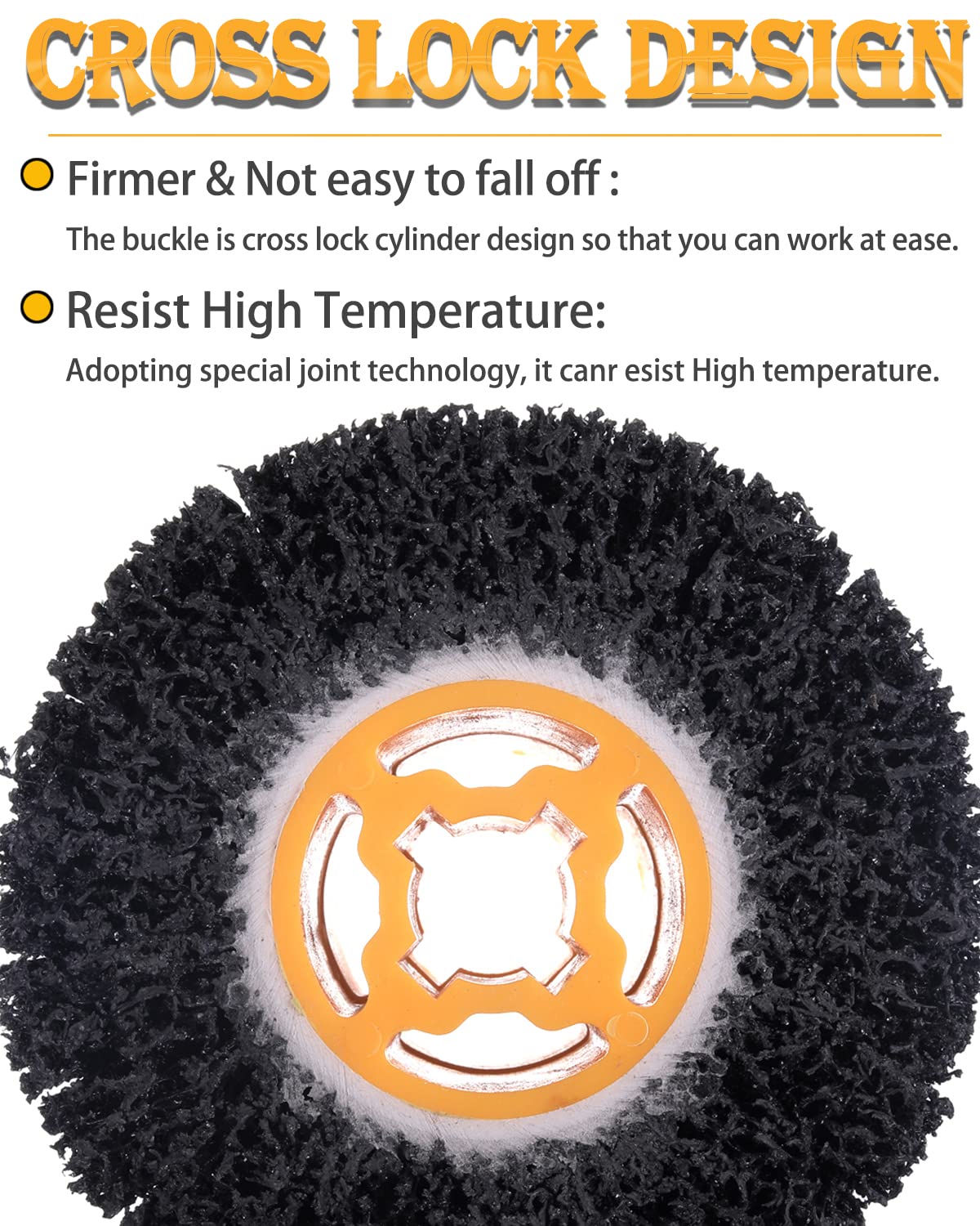 Snapklik.com : SHITIME 4 Pcs Abrasive Drawing Wheel Surface ...