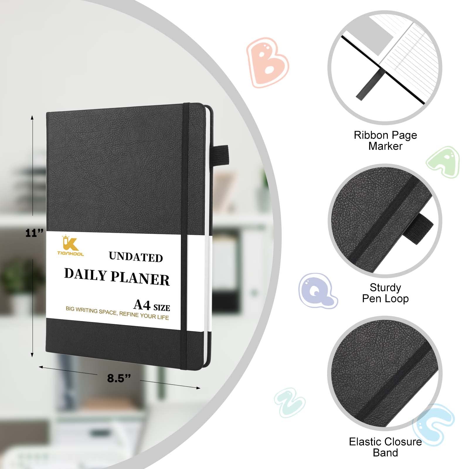 Snapklik.com : Undated Daily Planner,Undated Planner