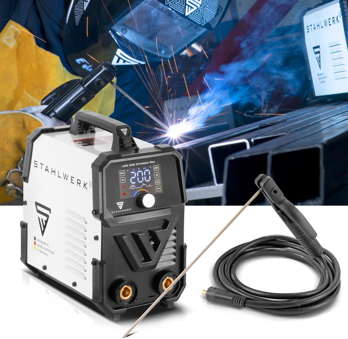 STAHLWERK ARC 200 Synergic Pro Welding Machine User Manual