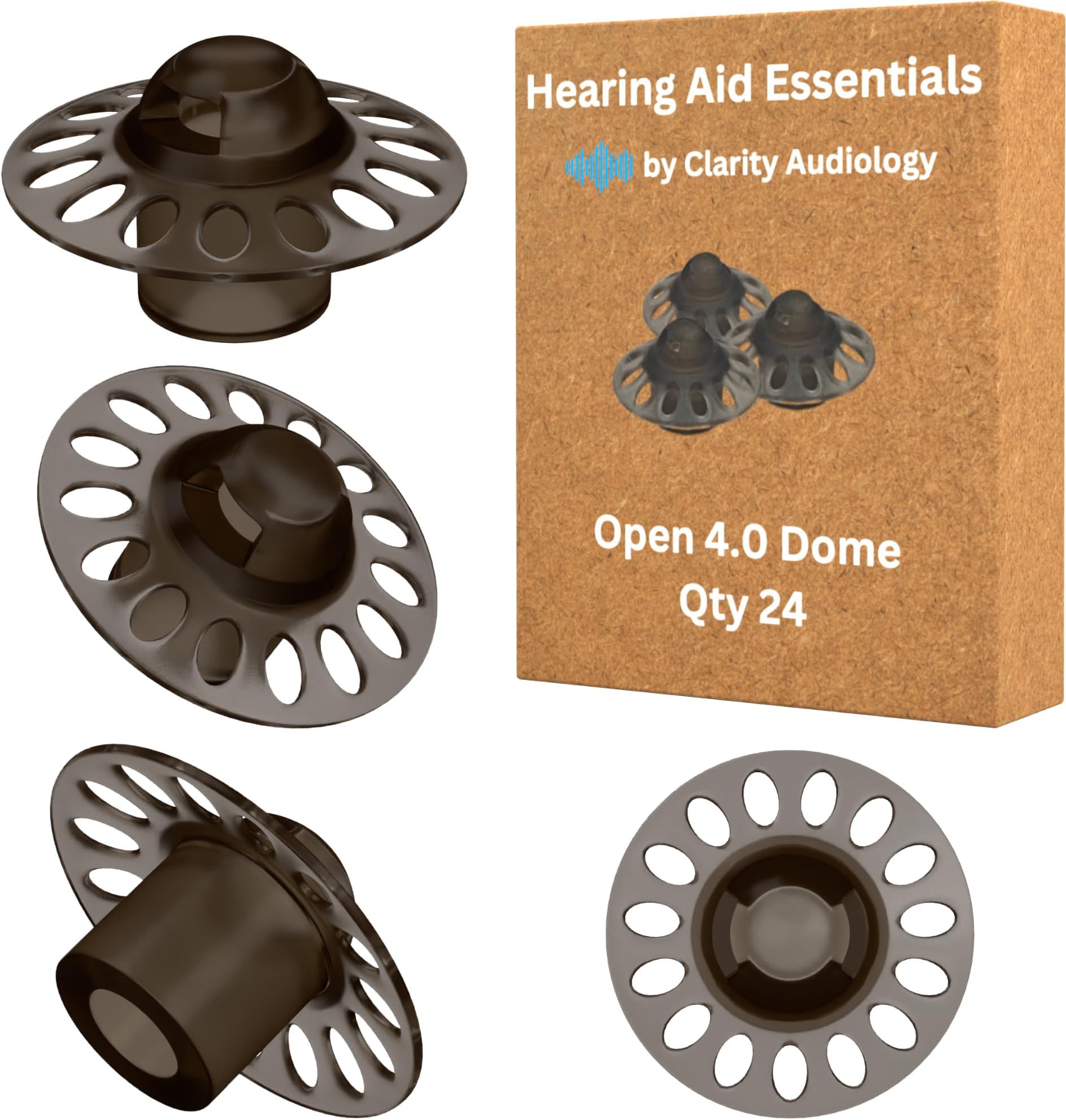 Amazon.com: Phonak 4.0 Style Open Domes – Open Hearing Aid Domes – Size ...