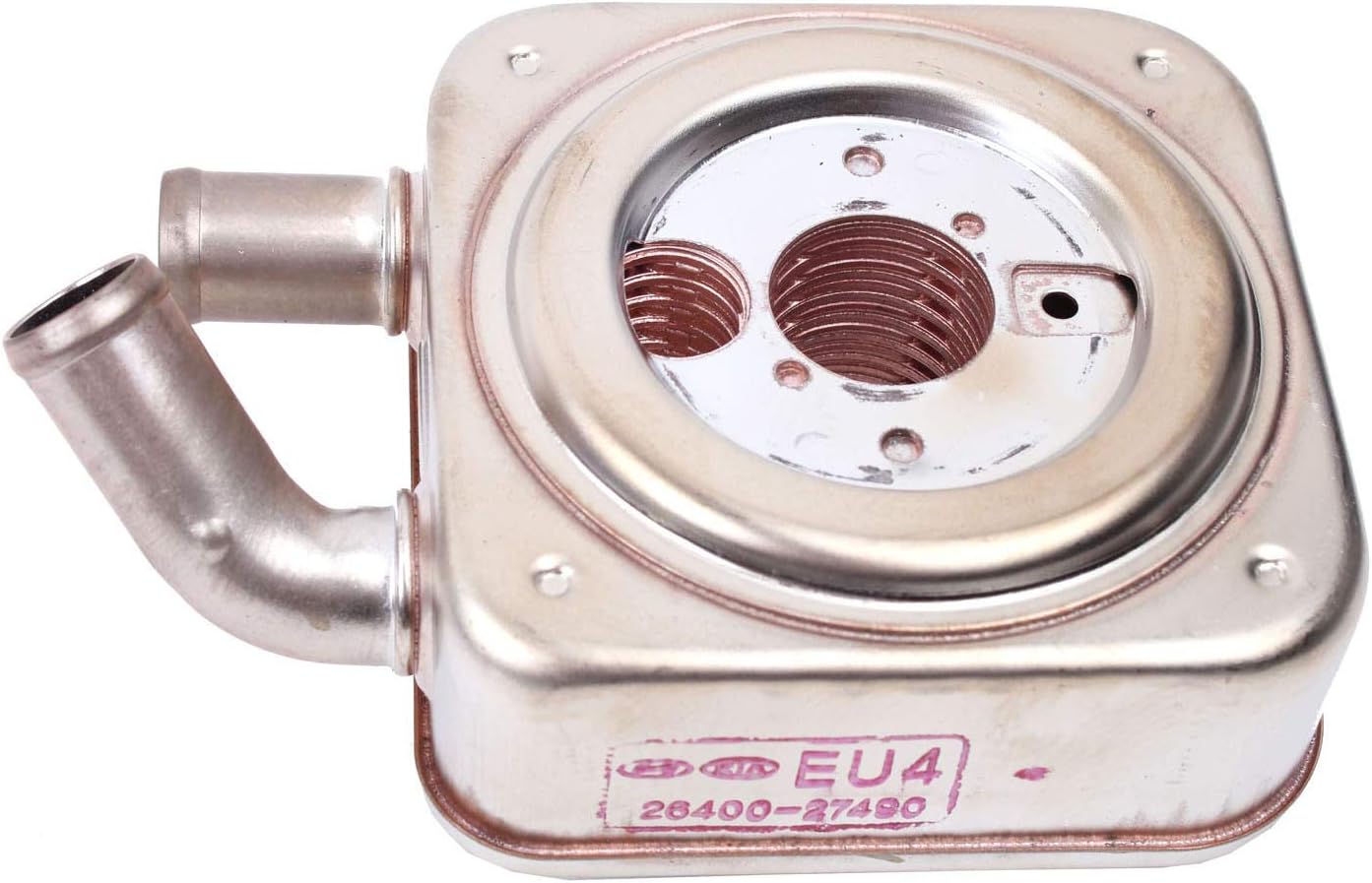 Amazon.com: Genuine OEM 26410-27401 Engine Oil Cooler / 2641027401 for ...