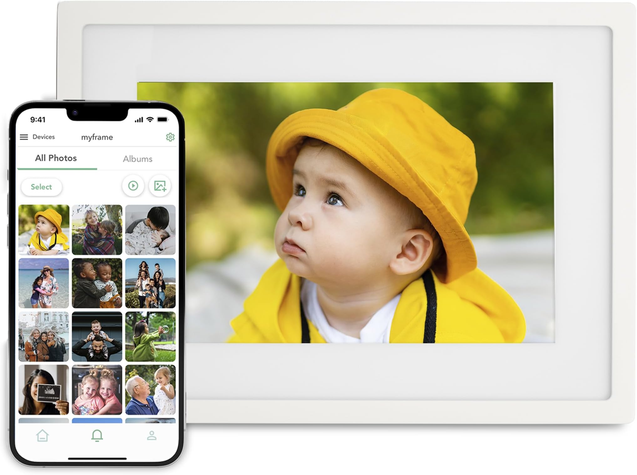 Amazon.com : Skylight Digital Picture Frame - WiFi Enabled with Load ...
