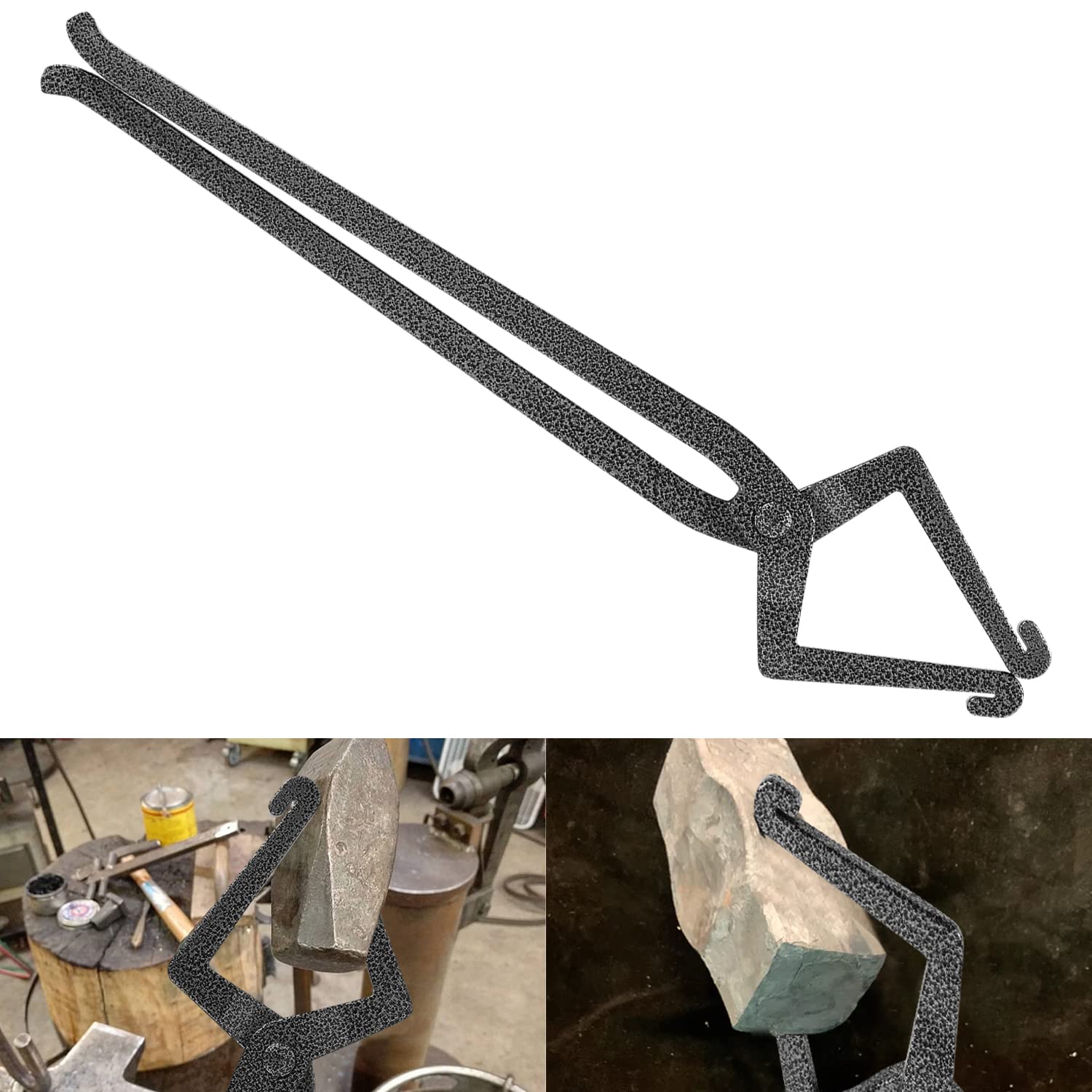 Amazon.com: Blacksmith Tongs Blacksmith Tool Hammer Eye Pick Up Tongs ...