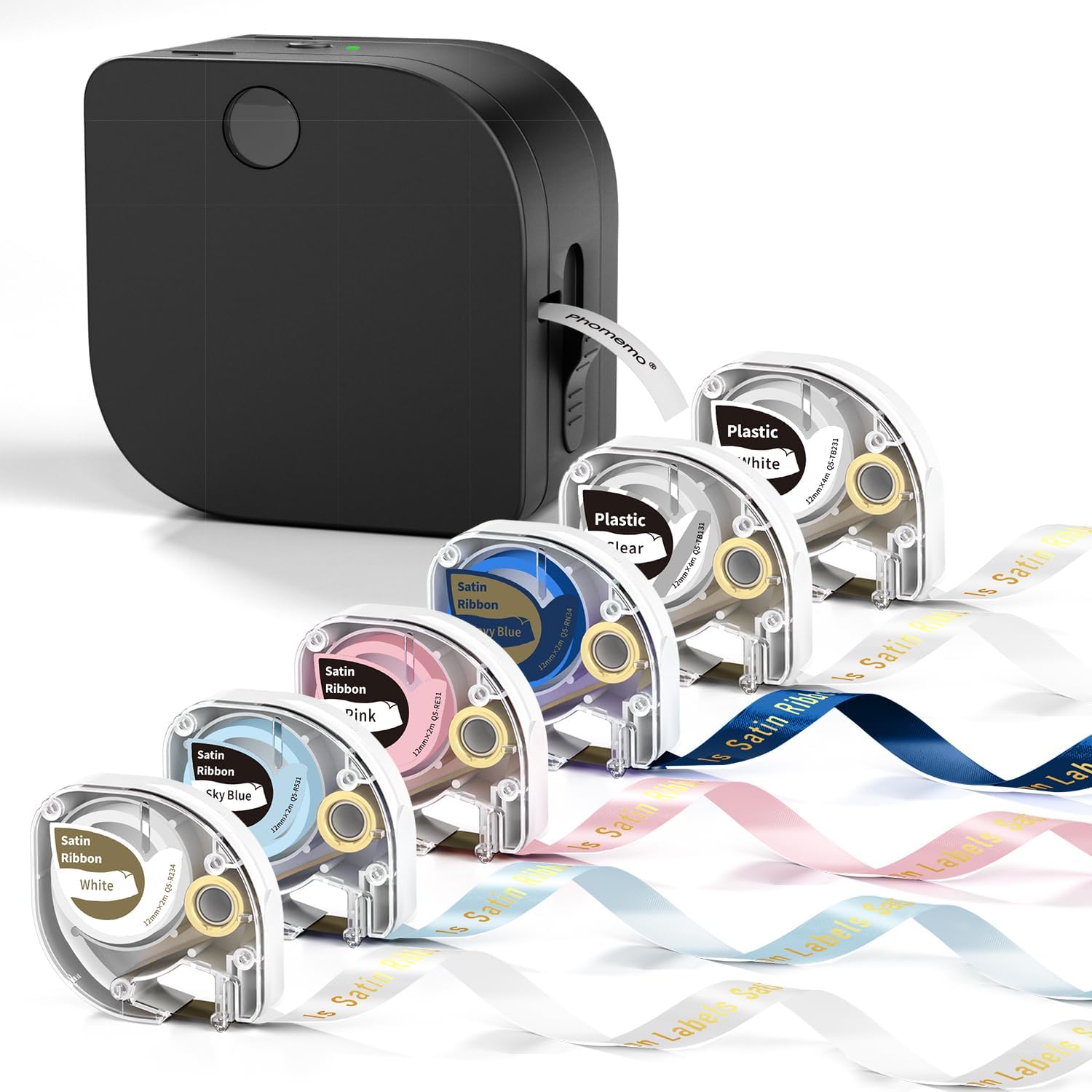 Amazon.com : Phomemo Bluetooth Label Maker - Portable Inkless Label ...