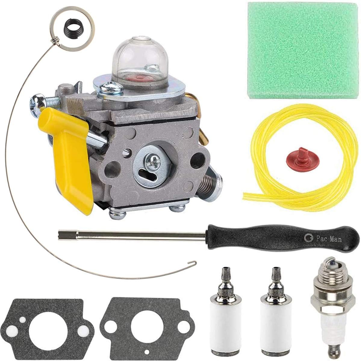 Carburetor for Homelite Ryobi 26cc and 30cc Trimmer : Amazon.co.uk: Garden