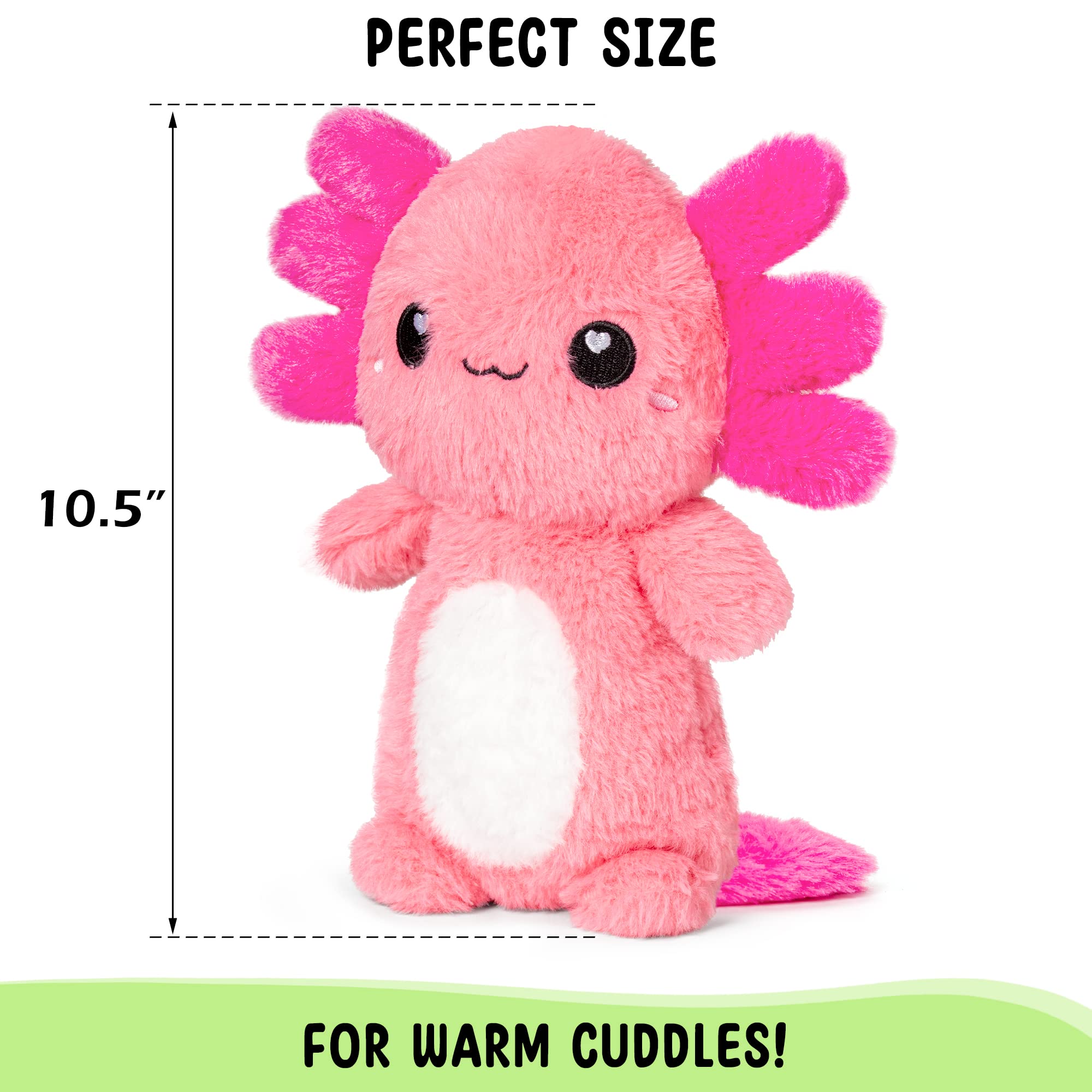 Snapklik.com : Axolotl Microwavable Unscented Heating Pad For Women And ...