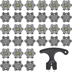 Amazon.com : Generic 31 Pcs Golf Spikes, 6 mm Dia, Replacements Set ...