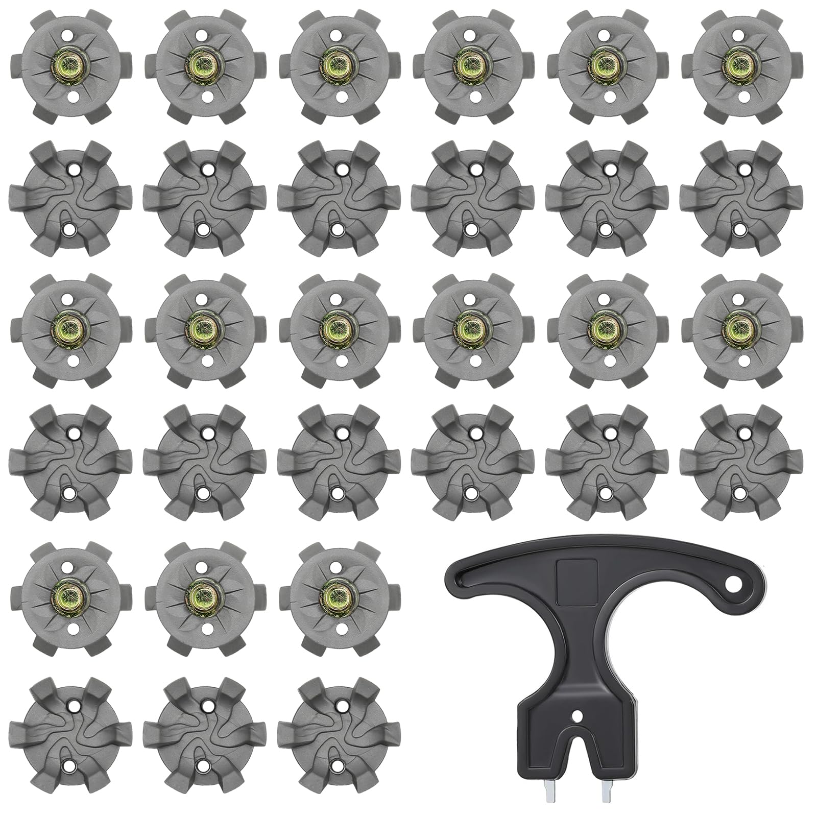 Amazon.com : Generic 30 Pcs Golf Spikes Golf Shoe Spikes Replacements ...