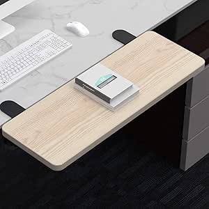 Amazon.com: NJDT Desk Extension Solid Wood Table Extender Computer ...