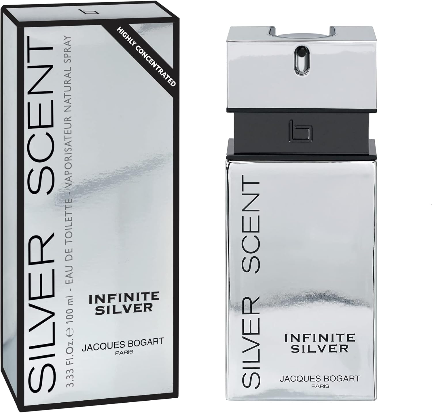 Silver Scent Infinite Silver Eau De Toilette 100ml : Amazon.ca: Beauty ...