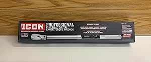 ICON 56683 PROFESSIONAL FLEX HEAD DIGITAL ANGLE TORQUE WRENCH 1/2 in ...