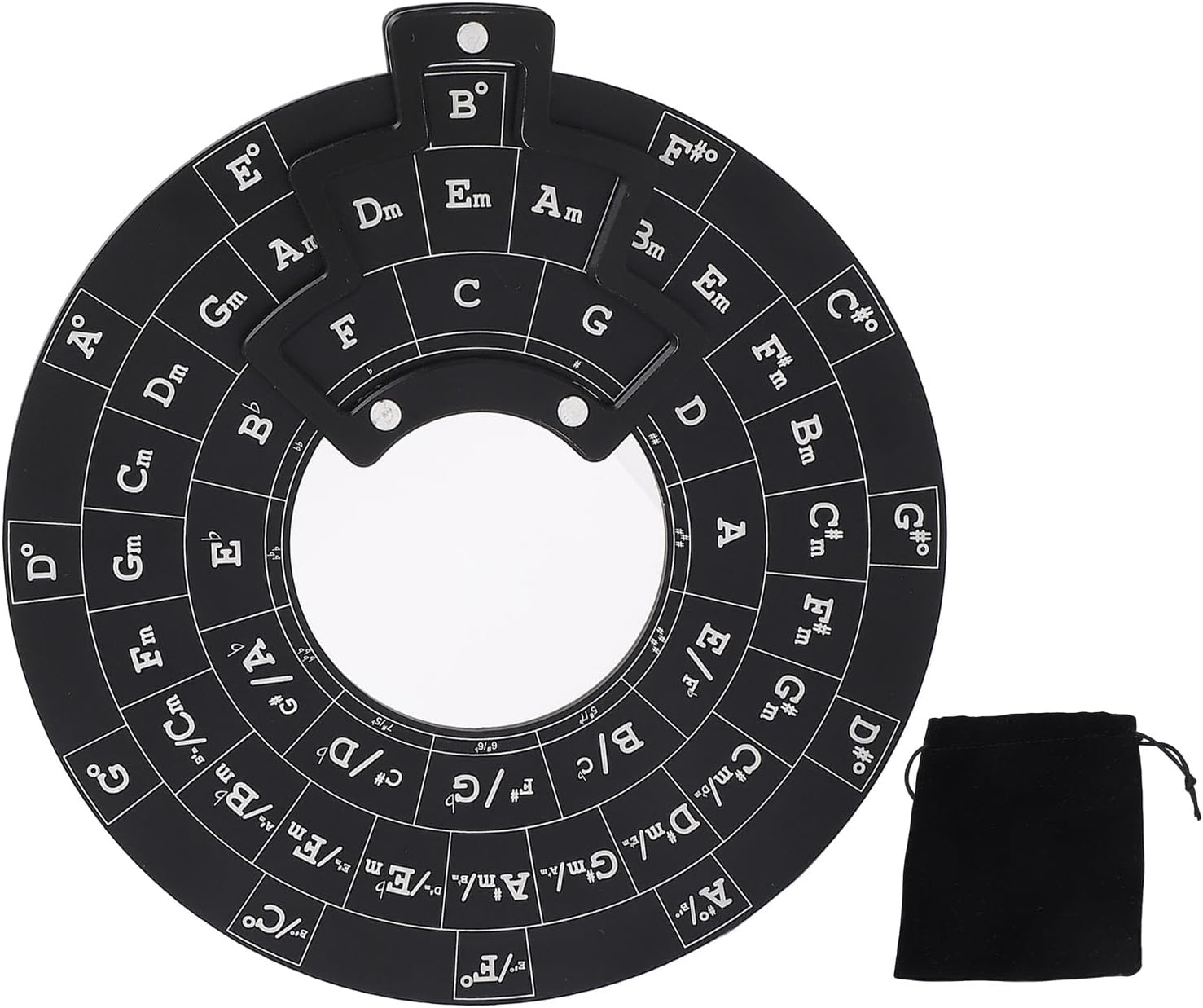 Amazon.com: Rockhouse Circle of Fifths Wheel Metal Melody Tool Chord ...