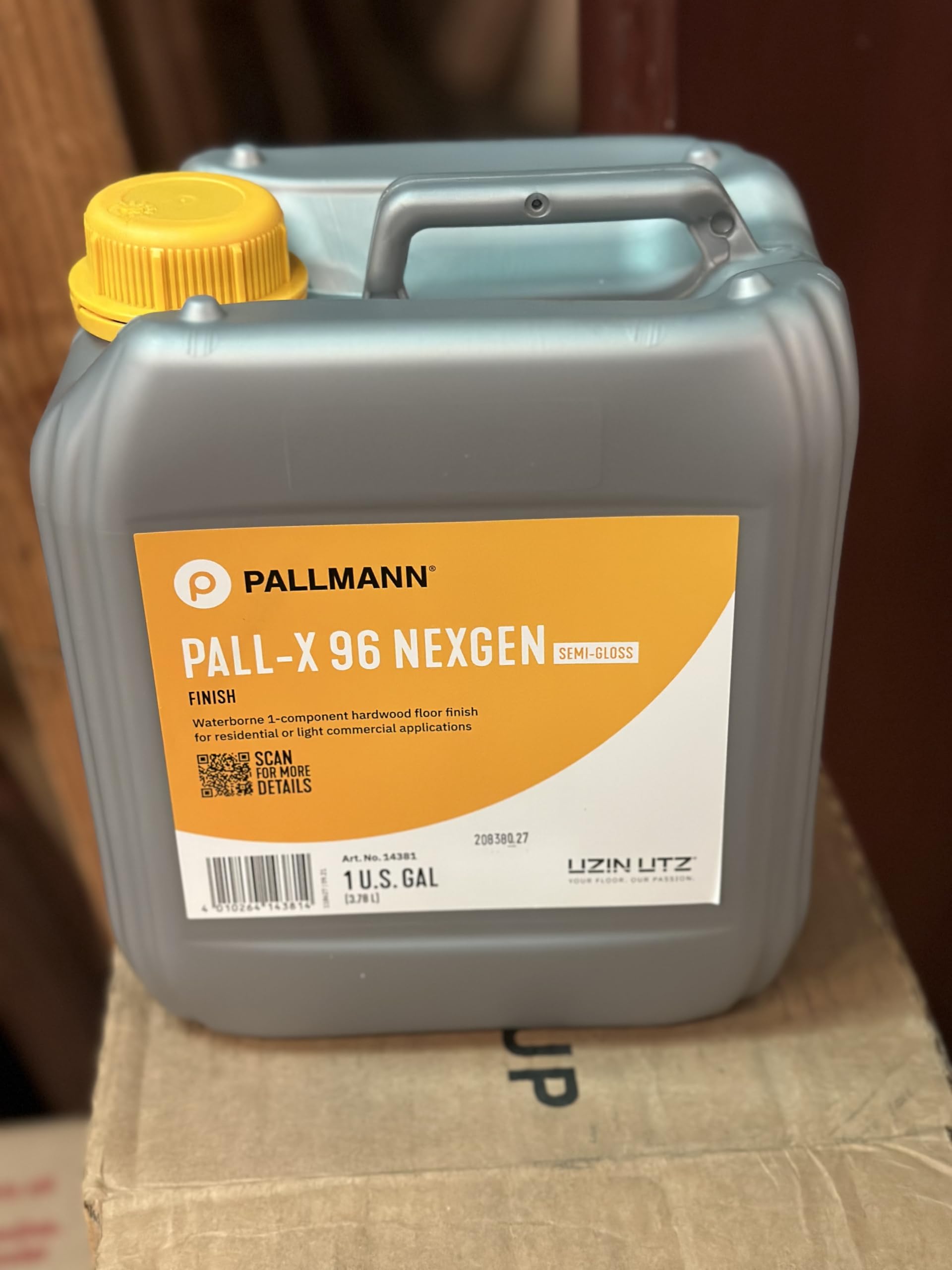 Pall-X 96 semi gloss Floor Finish - Wood Floor Coverings - Amazon.com