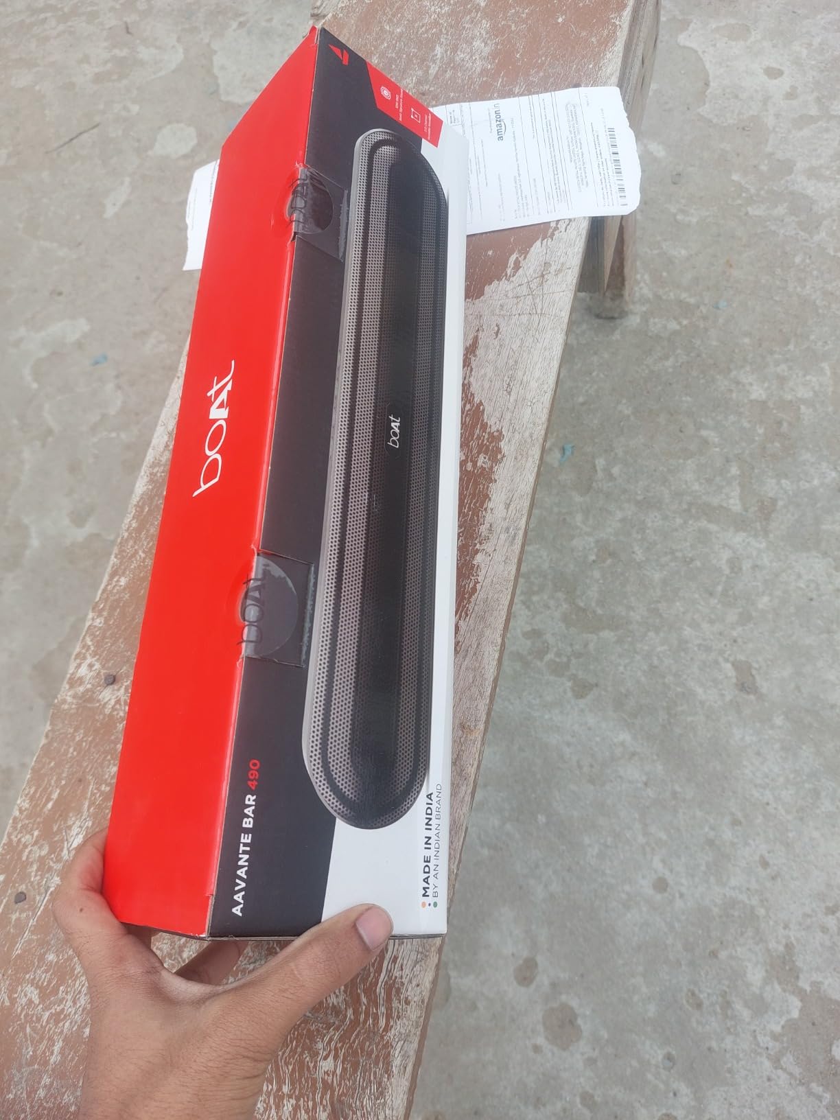 boAt Aavante Bar 490 10W Signature Sound, Dual Full-Range Drivers,7 HRS ...