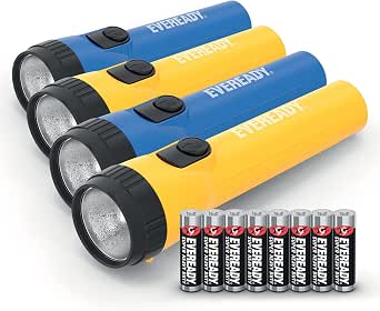 Energizer Eveready LED Torch, Super Bright Flashlight, General Purpose ...