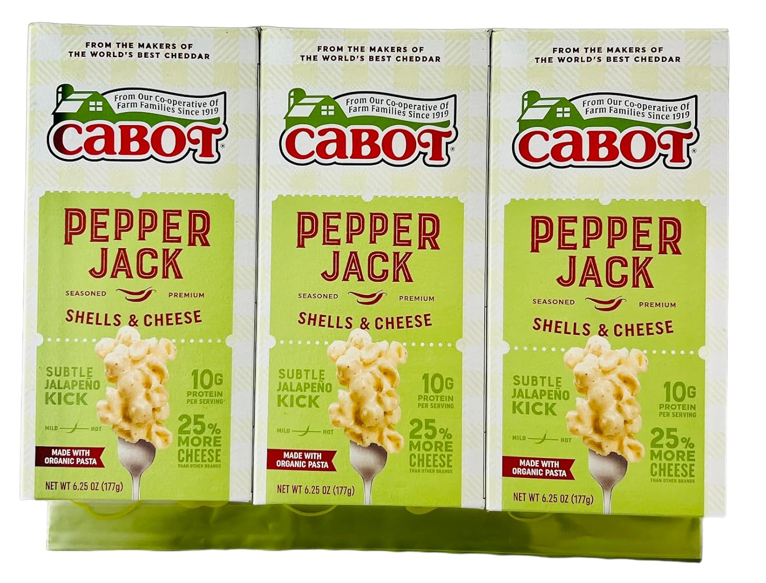 Amazon.com : Cabot Macaroni & Cheese Pepper Jack Bundle: Includes Three ...