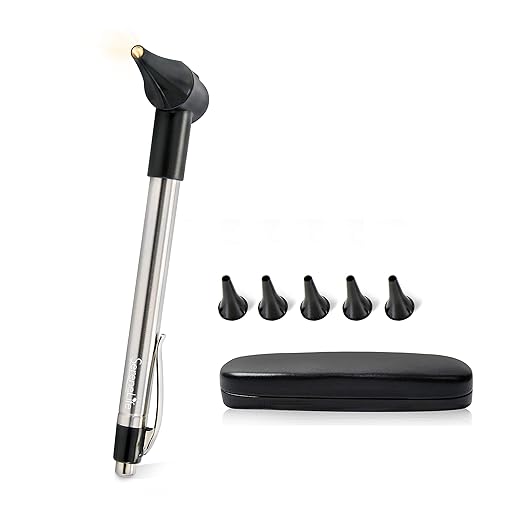 Amazon.com: Serenelife Compact Fiber Optic Otoscope - Digital Bright ...