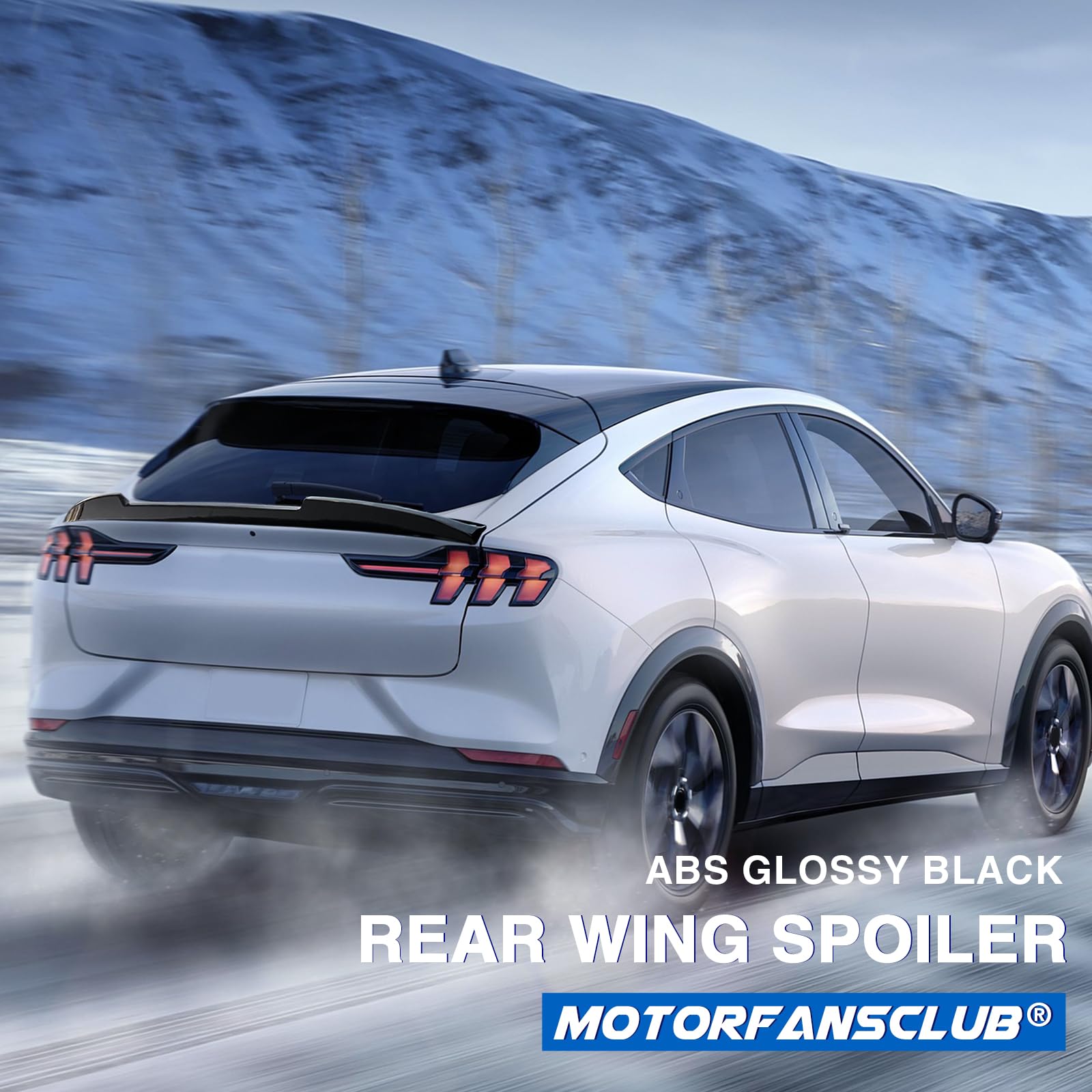 Snapklik.com : Rear Spoiler Trunk Spoiler Wing Fit For Ford Mustang ...