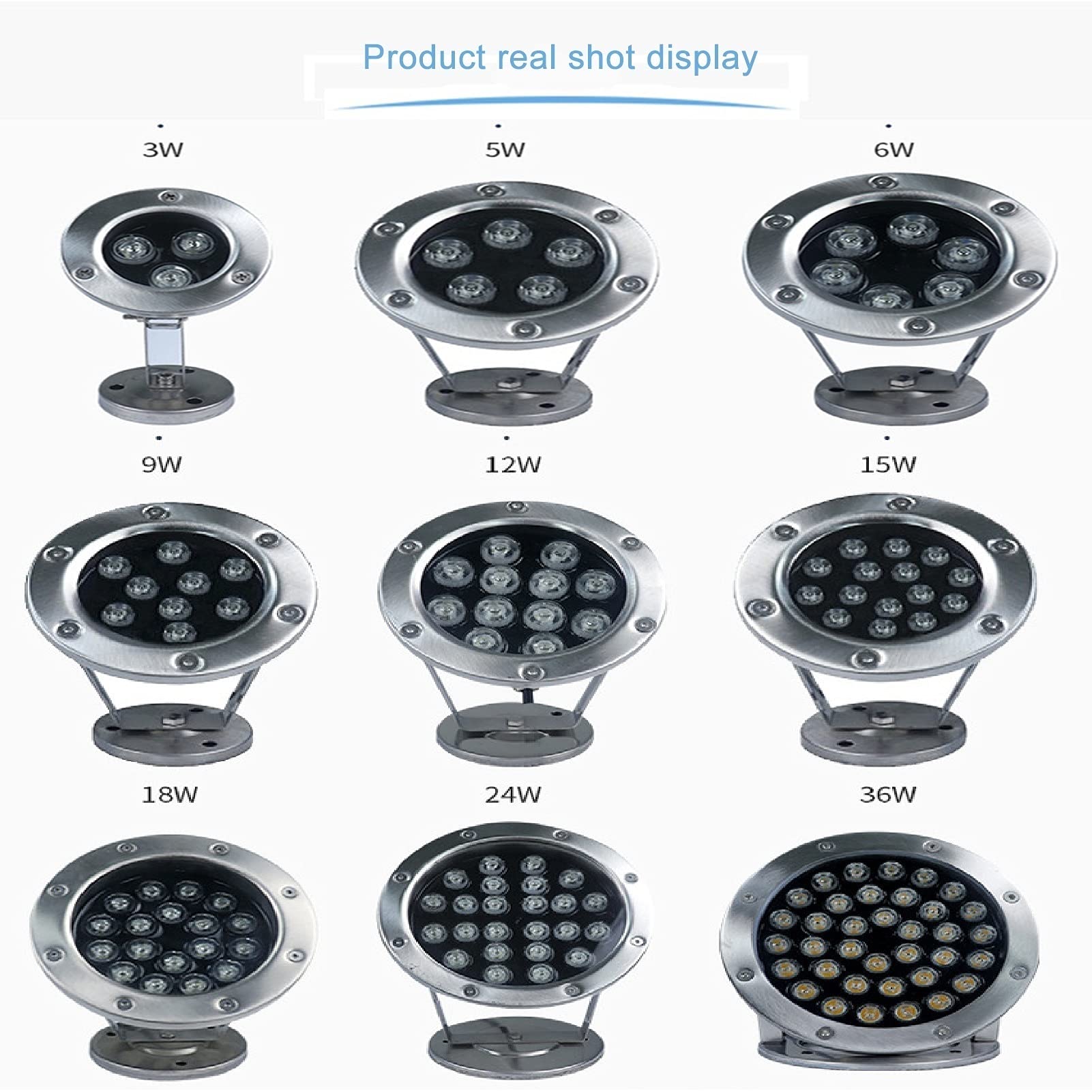 RGB Or RGBW Colored LED Spotlights Outdoor DMX (3/4-in-1), 52% OFF