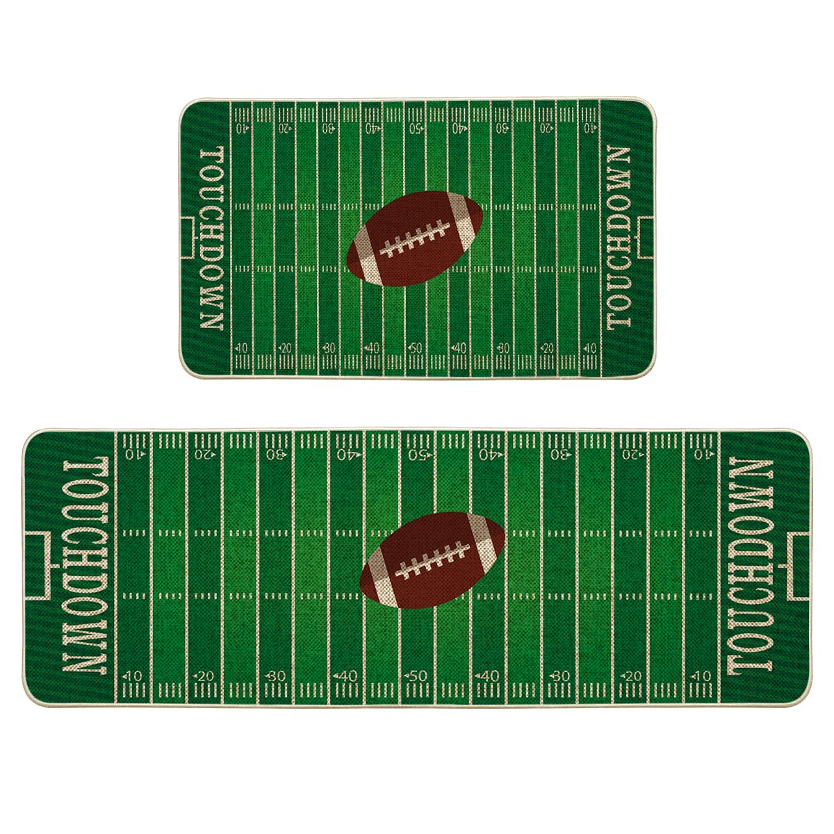 Amazon.com: Artoid Mode Touch Down American Football Court Kitchen Mats ...