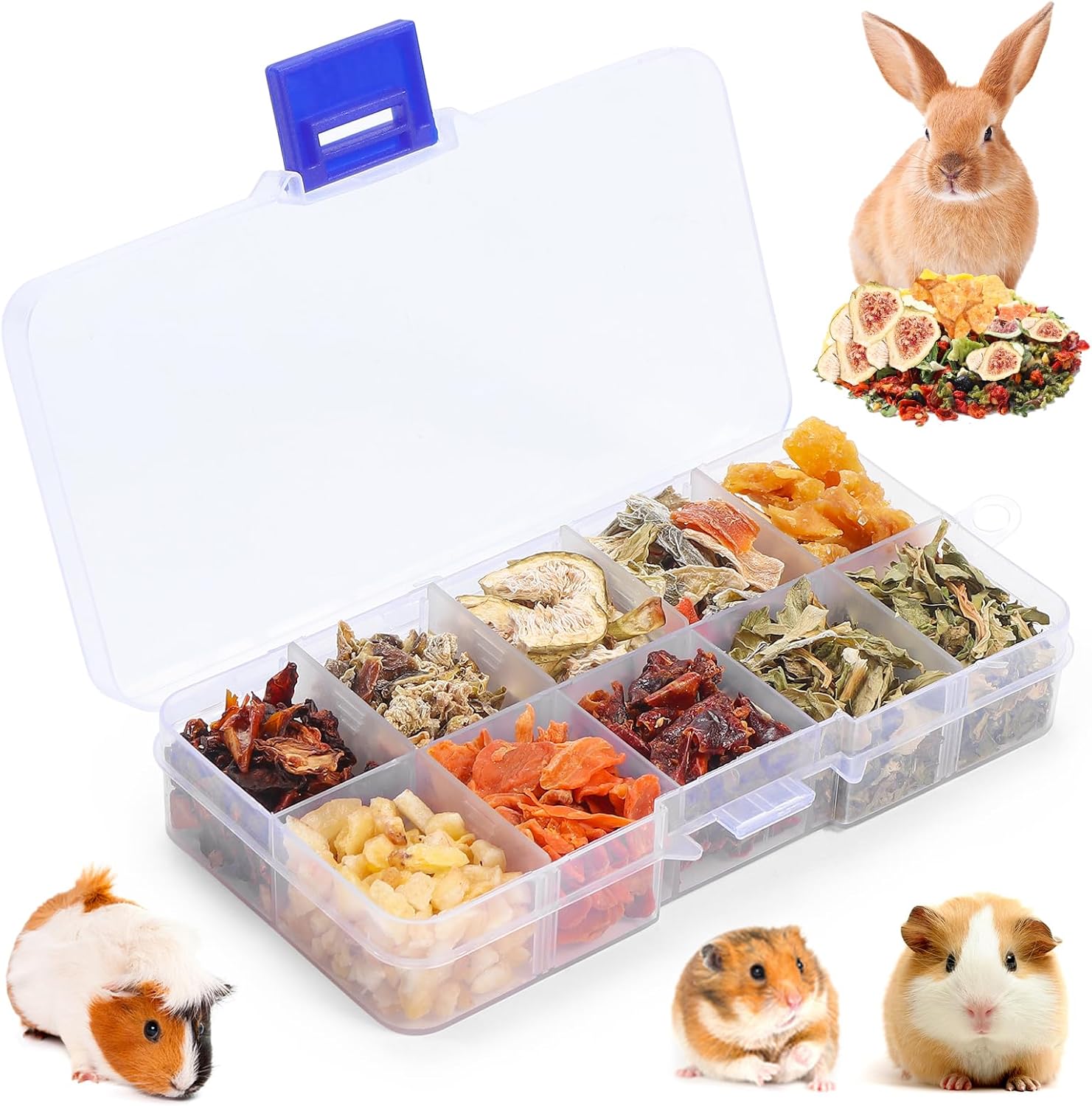 Amazon.com : PStarDMoon Fruit and Veggie Treats Box - Natural Freeze ...