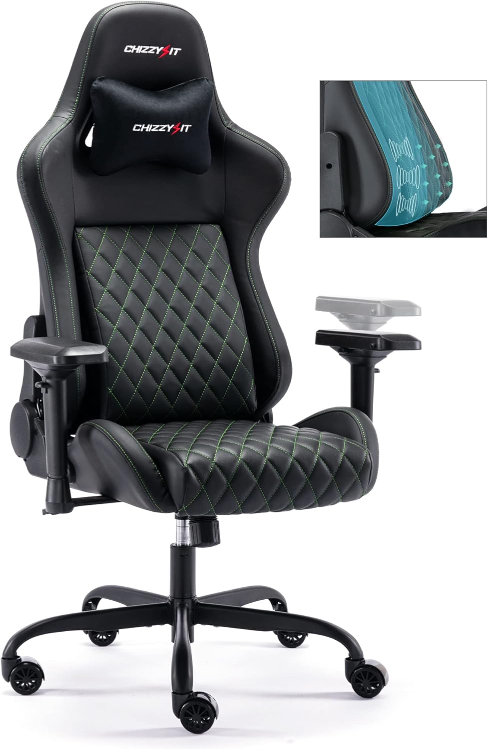 Computer Gaming Chairs,Ergonomic Gaming Chairs High Back Video Game ...