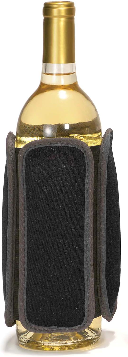 Metrokane Rabbit Weinflaschen-Kühler, schwarz : Amazon.de: Küche ...