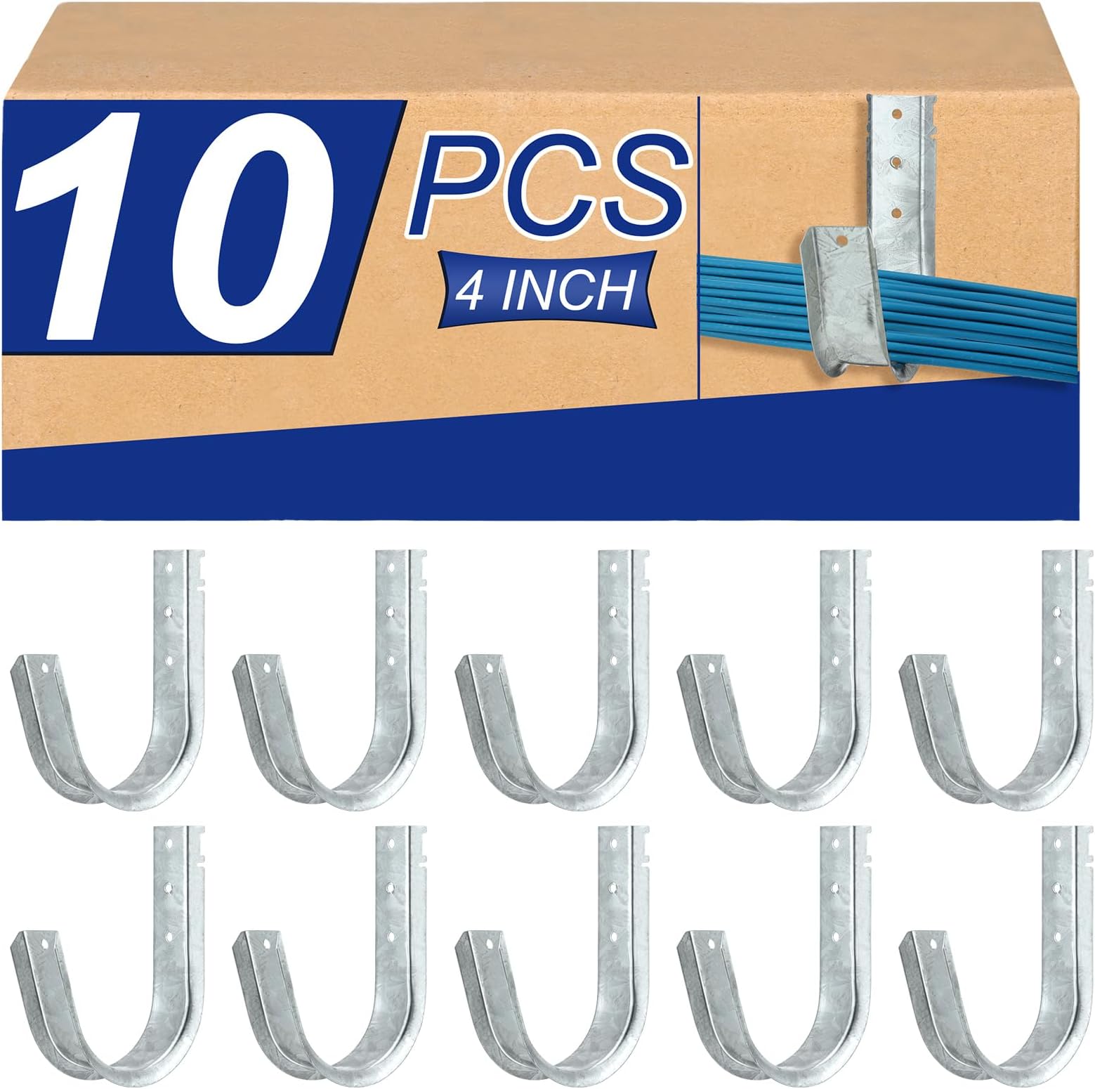 Gisafai Cable Support J Hook, Cable Hooks for Hanging, Heavy Duty Metal ...