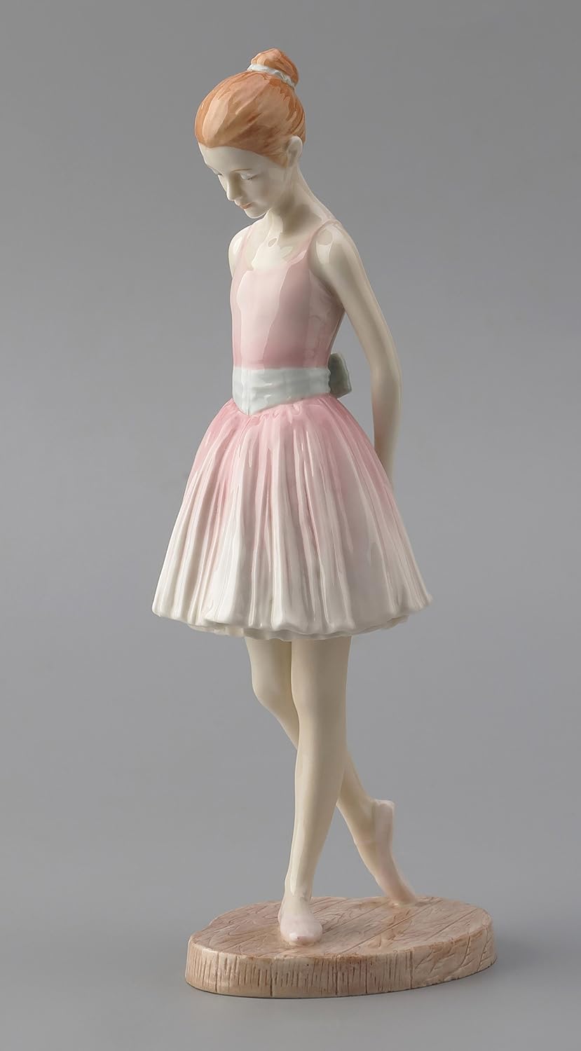 Amazon.com: 8.75 Inch Porcelain Figurine Standing Young Girl Ballerina ...