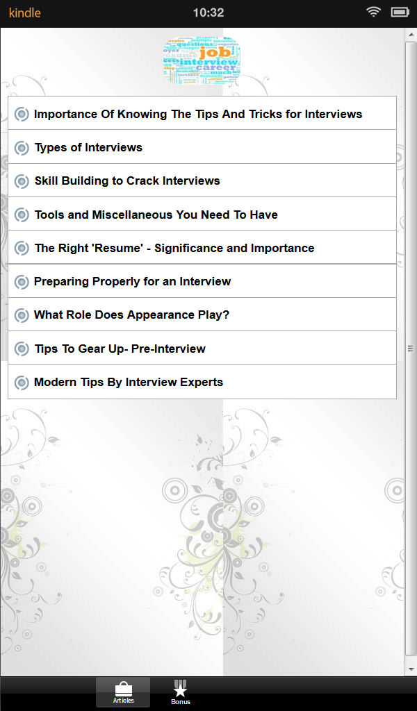 Interview Tips And Tricks - FREE:Amazon.ca:Appstore for Android