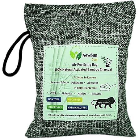 Dr. CHARCOAL Coconut Shell Activated Carbon Air Purifier Bags to ...