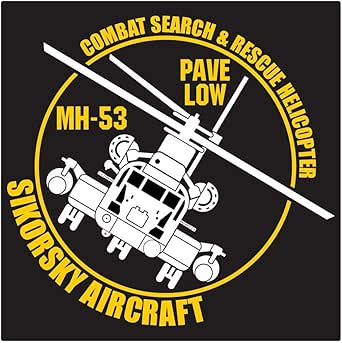 Amazon.com: MH-53 Pave Low Helicopter Die Cut Decal