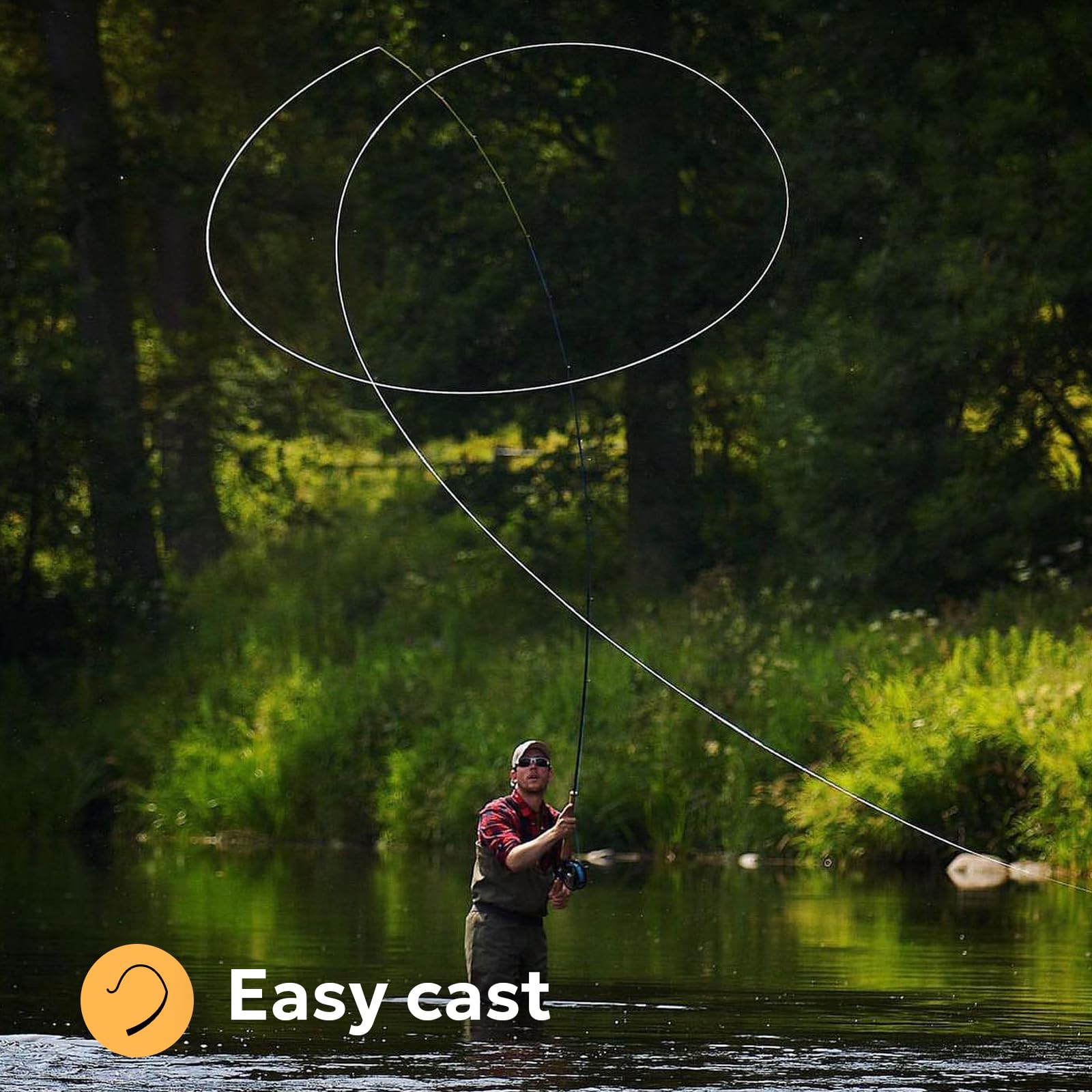 Snapklik.com : Sinking Tip Line Fly Fishing Line Weight Forward Taper ...