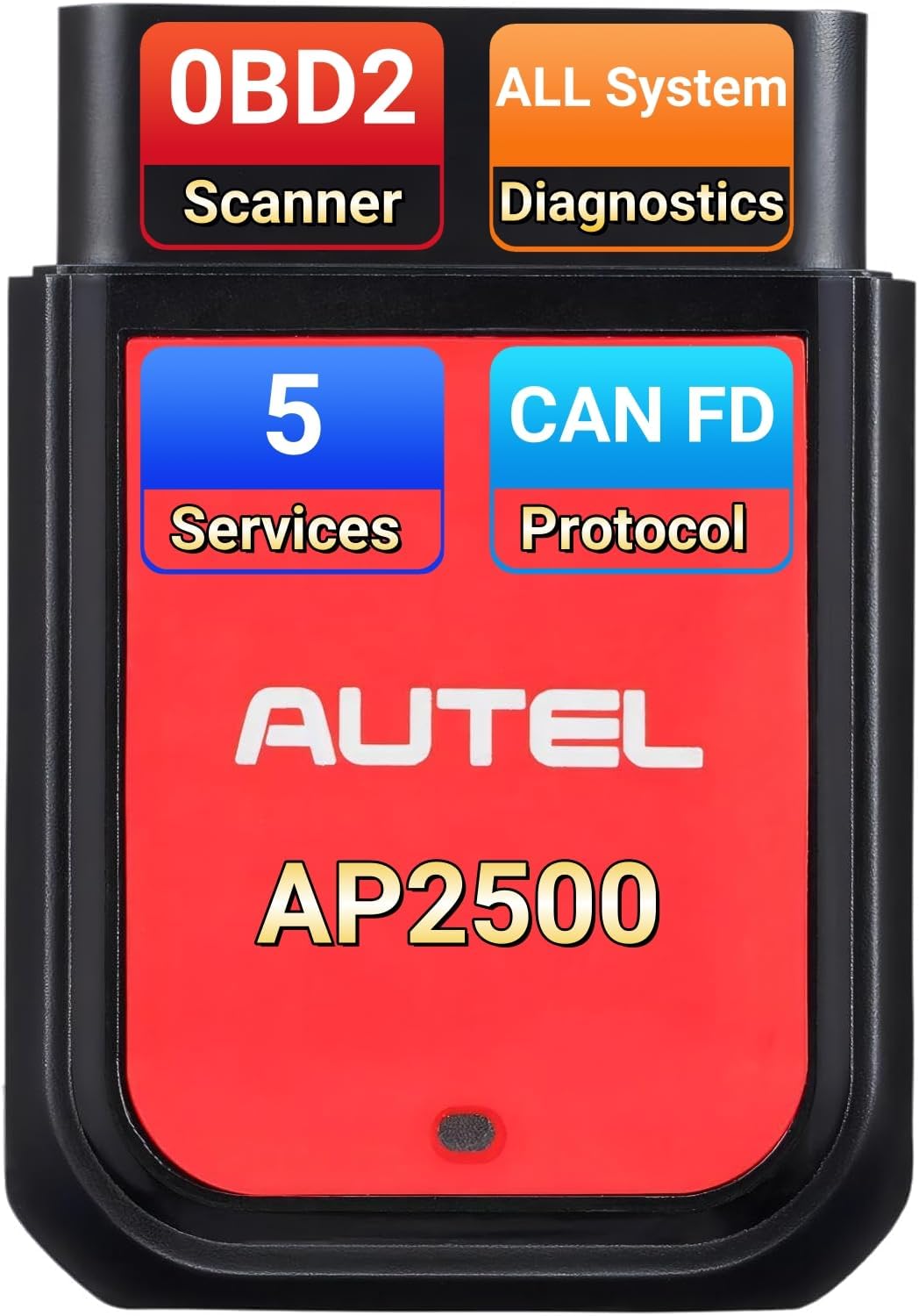 Amazon.com: Autel MaxiAP AP2500 OBD2 Scanner Bluetooth Wireless OBD II ...