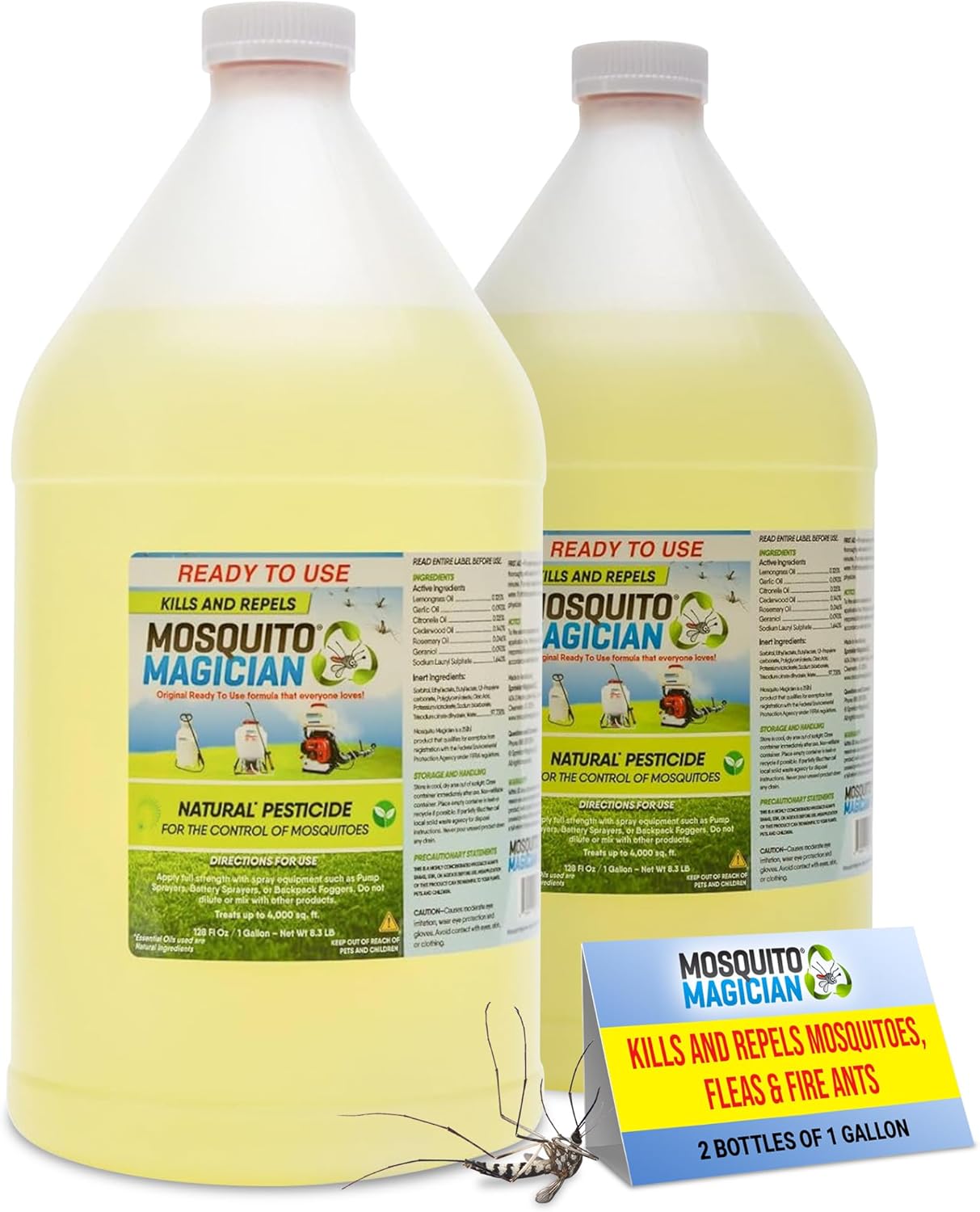 Amazon.com: Mosquito Magician Ready to Use Liquid Solution – Kills ...