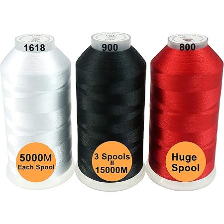 Amazon.com: Threadart 60 Weight Micro Embroidery Thread | Fine Line ...