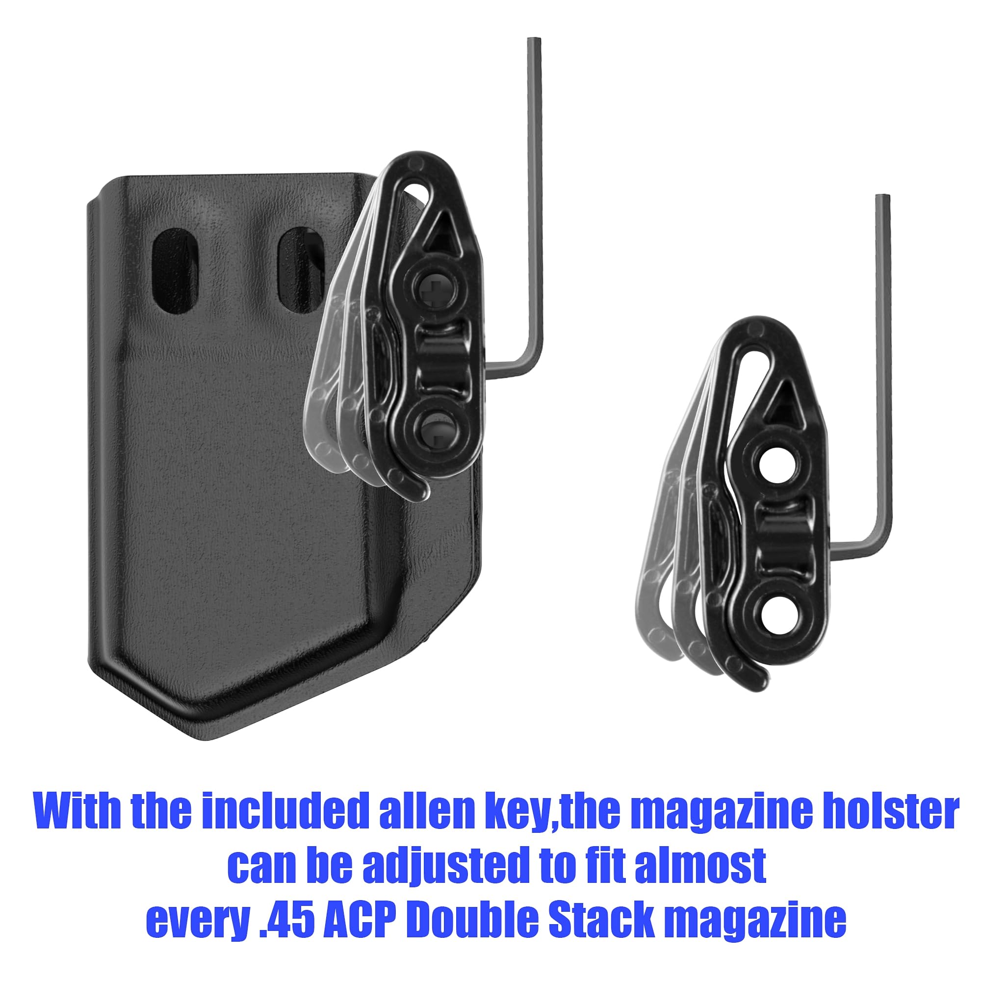 Snapklik.com : 2 Pack Universal Magazine Holster IWB/OWB Mag Carrier ...