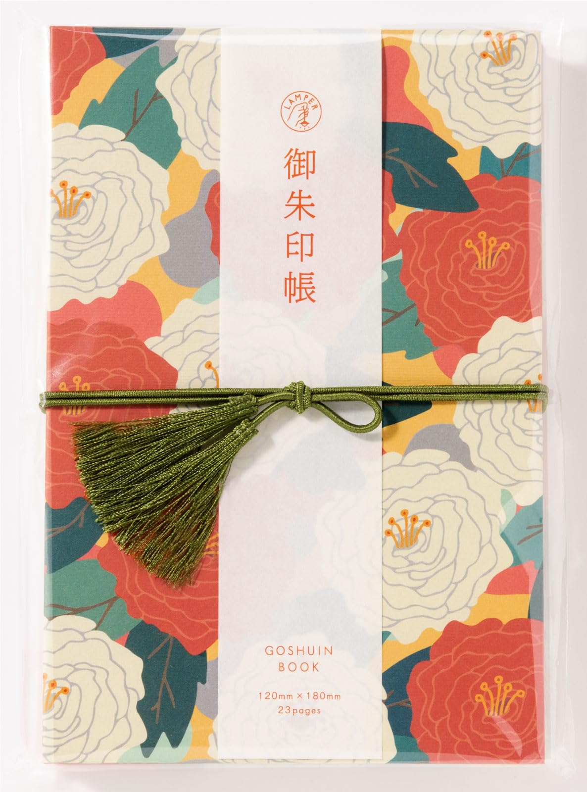 Amazon | いろは出版 御朱印帳 ご朱印帳 朱印帳 BOTAN じゃばら式 タッセル付き 京都 奉書紙 和紙 シンプル LSS-03 ...