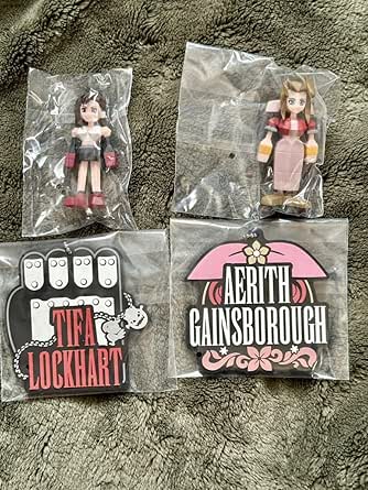 Amazon.co.jp: FF7 Reverse Minifigure Aeris, Tifa Lottery : Toys & Games