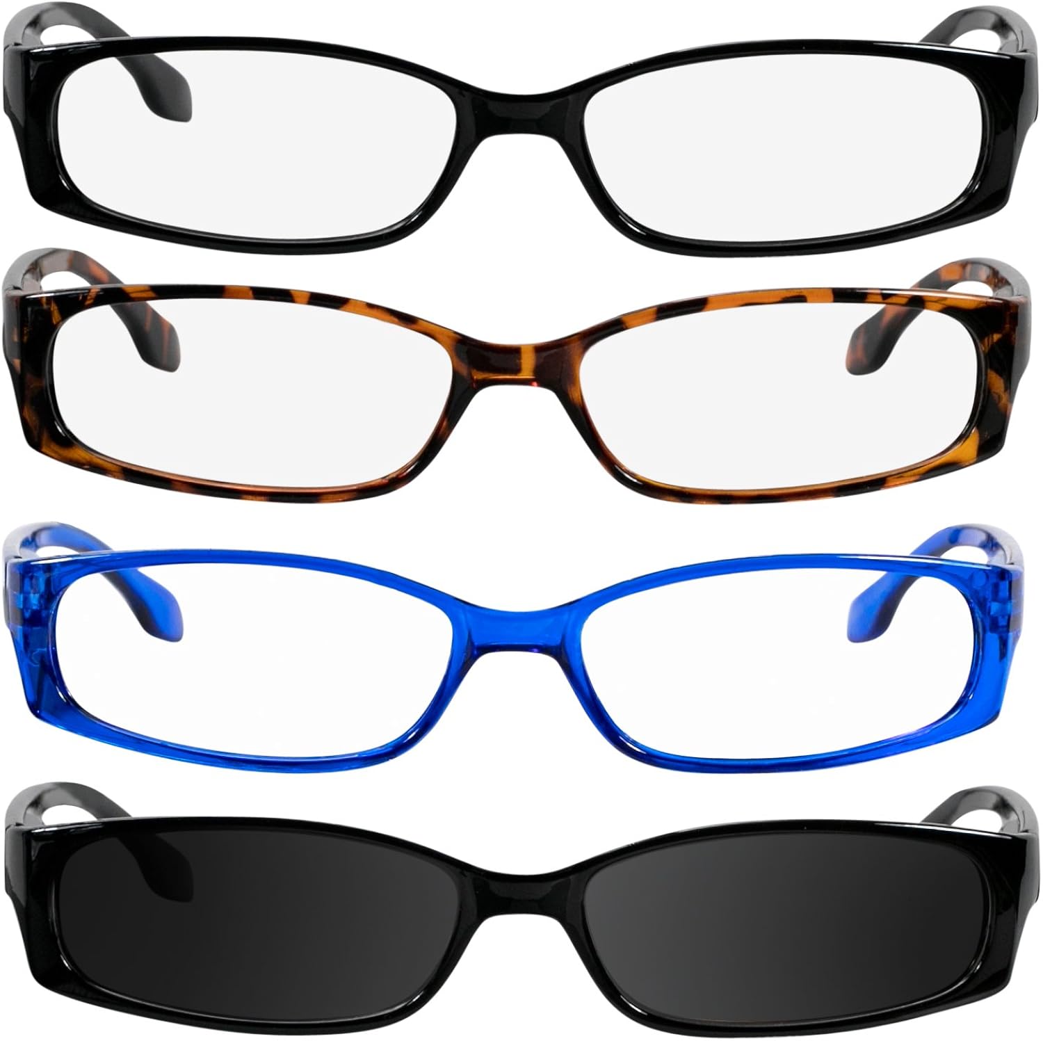 Amazon.com: TruVision Readers Reading Glasses - 9503HP -Black-Tortoise ...