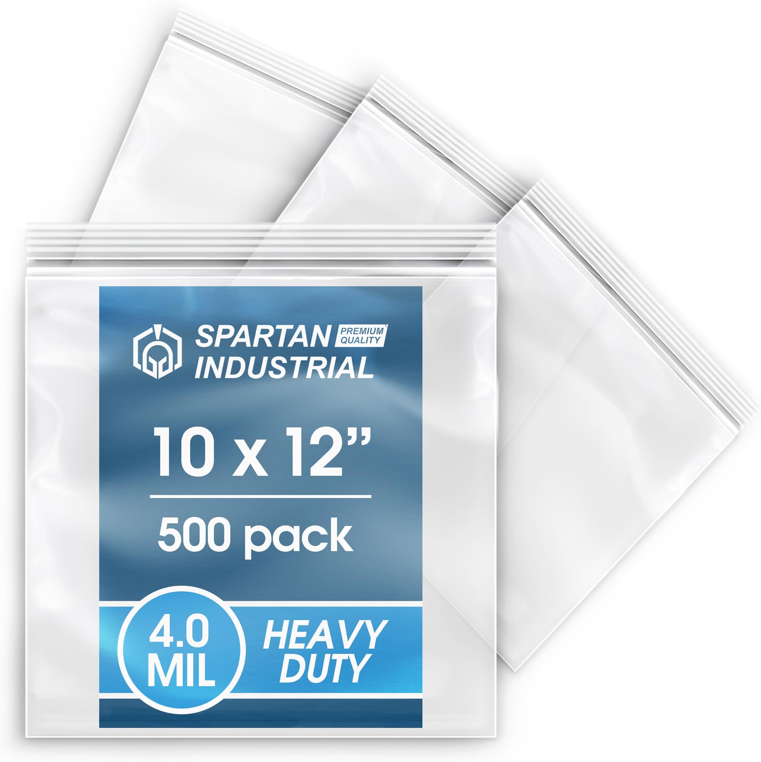 Amazon.com: 24/7 Bags - 10” X 12” (200 Count)2 Mil Clear Reclosable Zip ...