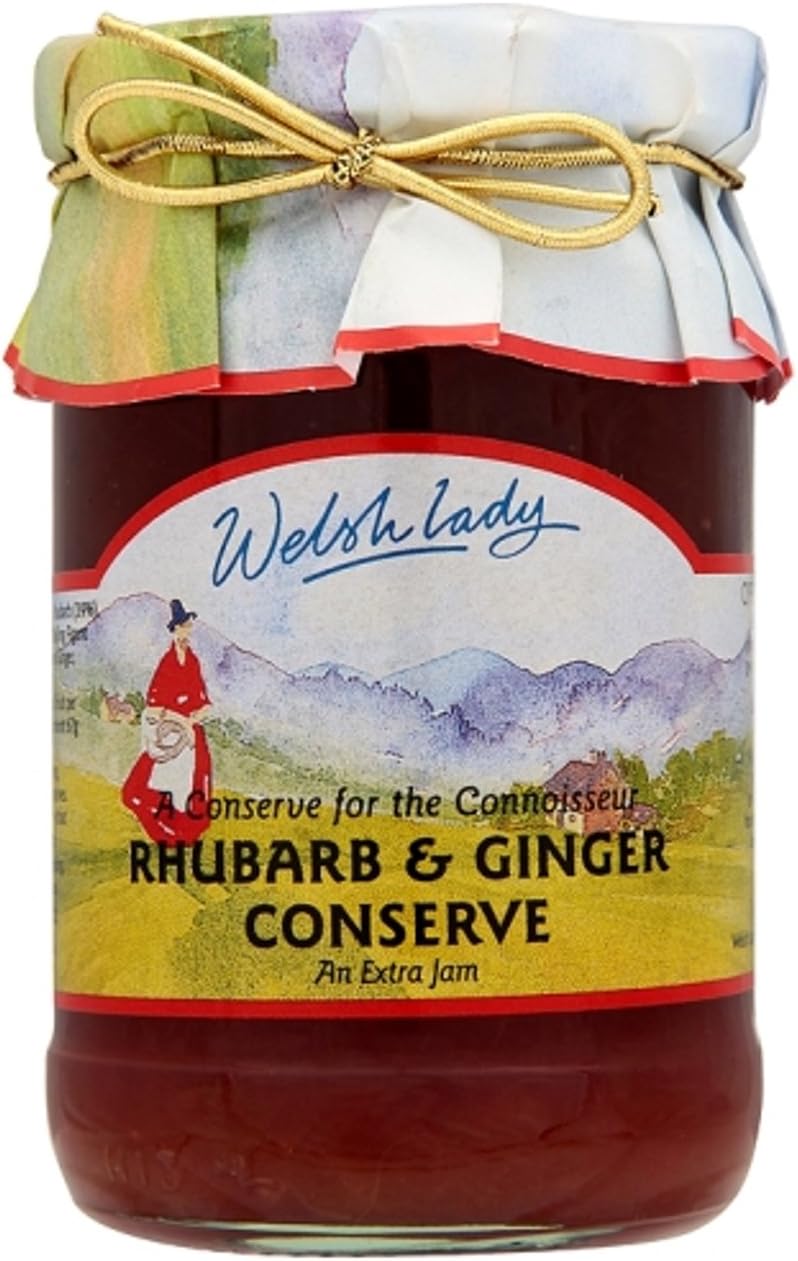 Welsh Lady Preserves - Handmade Rhubarb and Ginger Conserve EXTRA JAM ...
