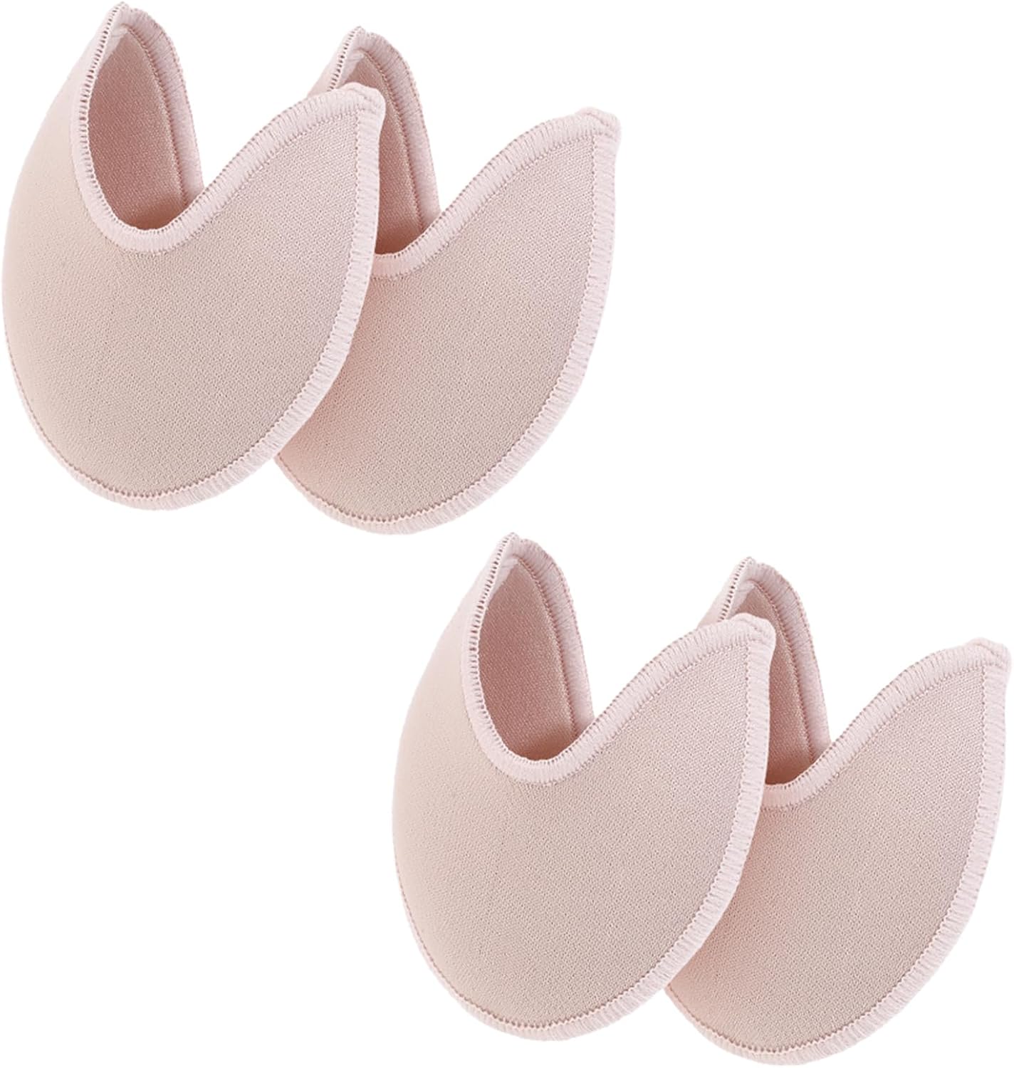 Amazon.com: 2 Pairs Soft Ballet Toe Pads Foot Care Toe 3.54 x 3.15inch ...