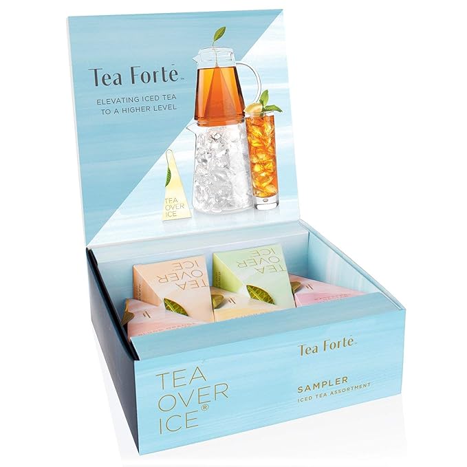 Amazon.com : Tea Forte Tea Over Ice Sampler, Pitcher-Size Iced Tea ...