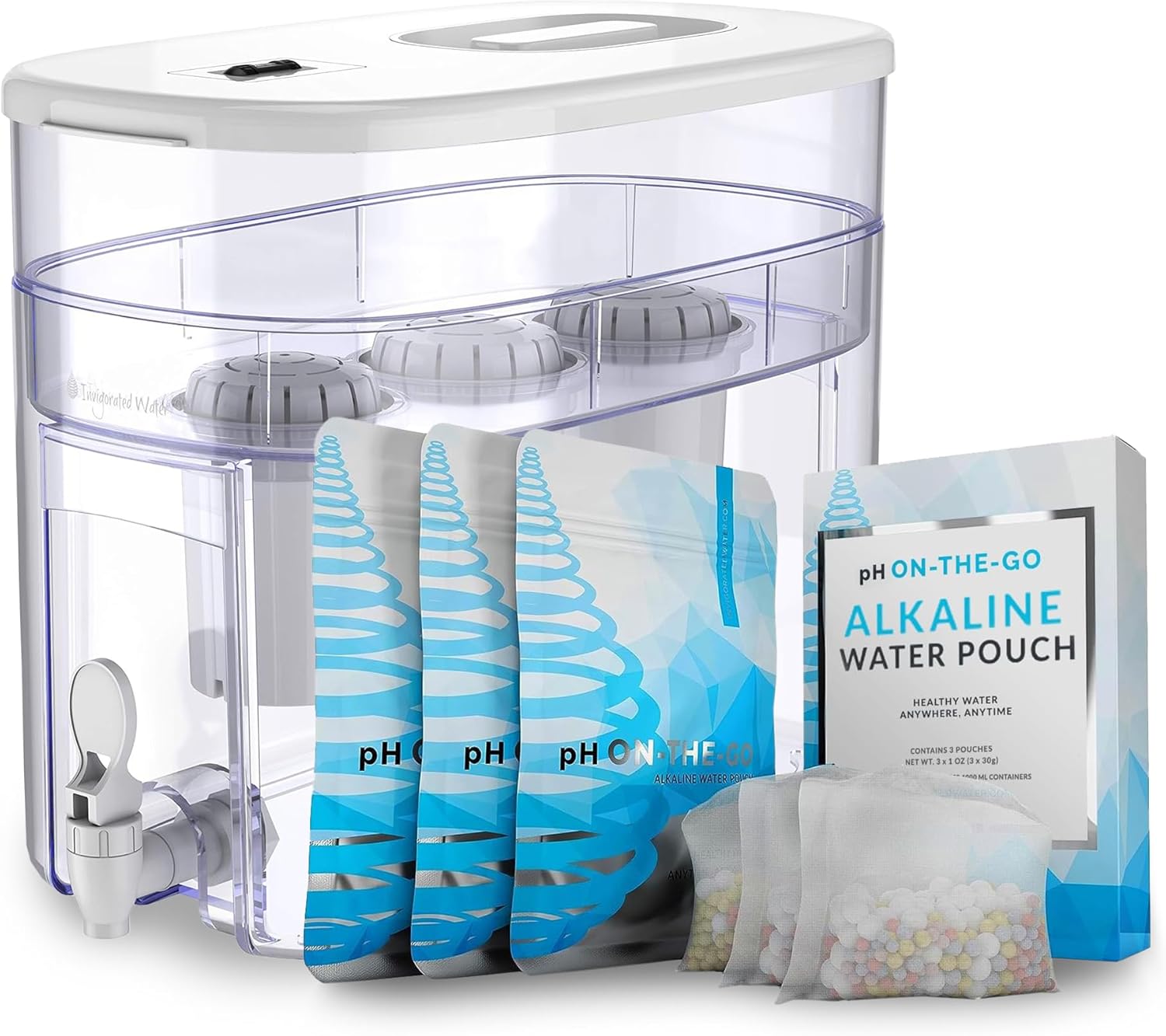 Amazon.com: Invigorated Water Bundle - Alkaline Countertop Water ...